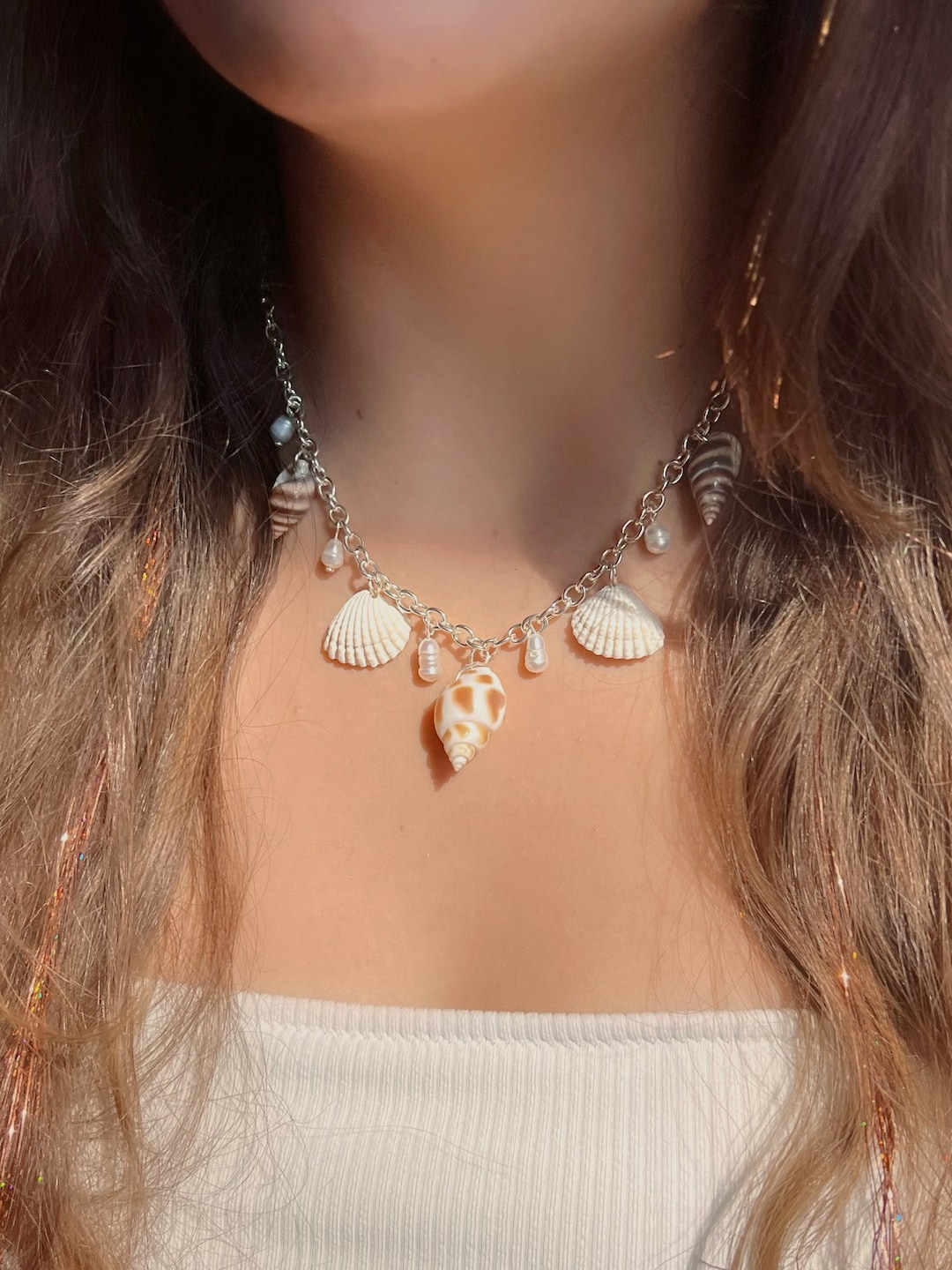Seashell Escape Necklace | Siren Jewelry | Seashell Mermaid Core ...