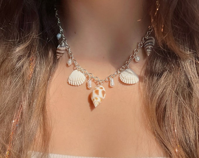 Seashell Escape Necklace Siren Jewelry Seashell Mermaid Core Necklace ...