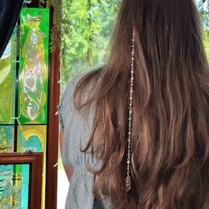 Angel Hippie Hair Bead Dangling Hair Accessory Crystal - Etsy UK