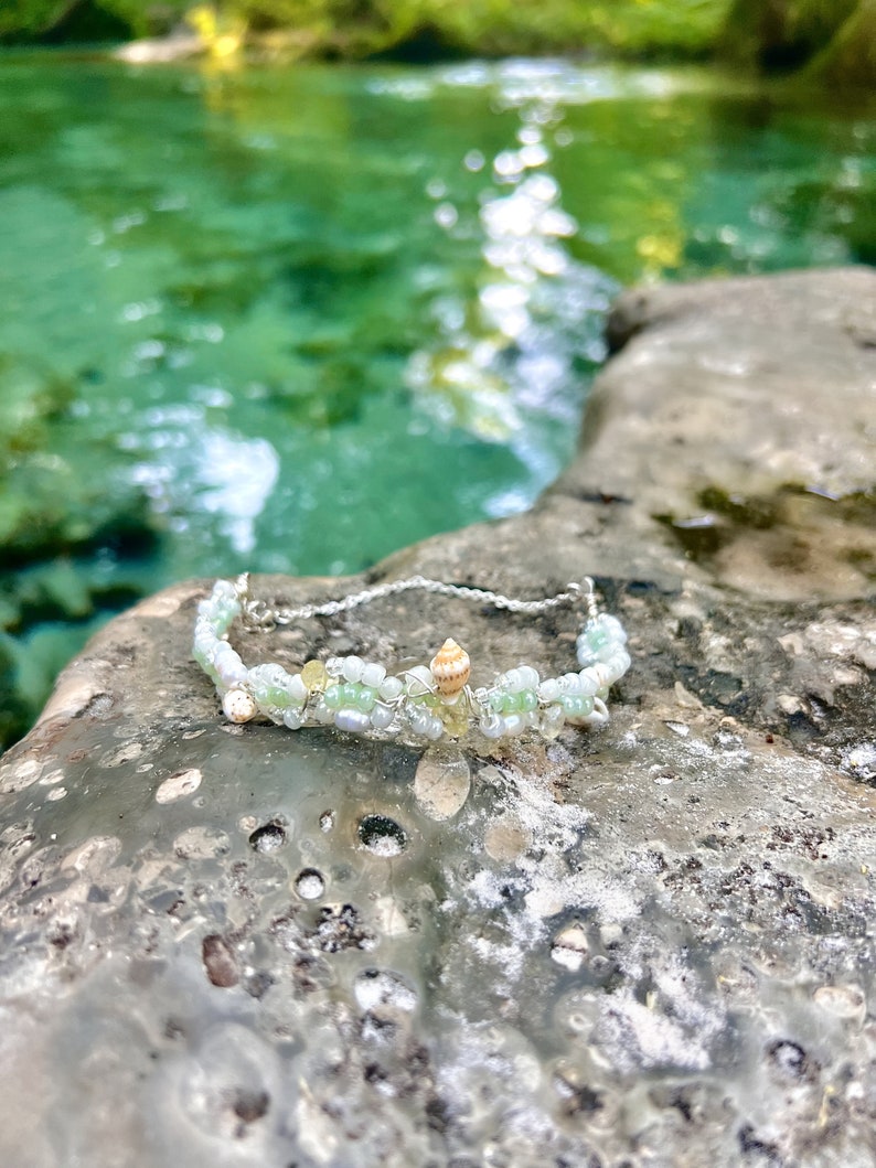 Unique Shell Arm Cuff | Mermaid Aesthetic | Seashell Charm Arm Cuff ...