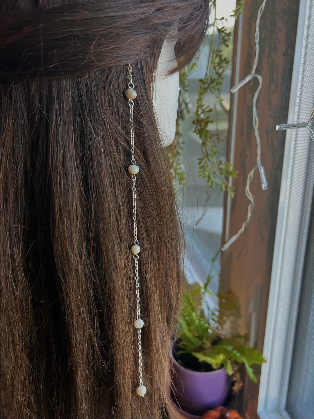 Custom Crystal Hair Bead | Sterling Silver Unique Jewelry | Hair ...