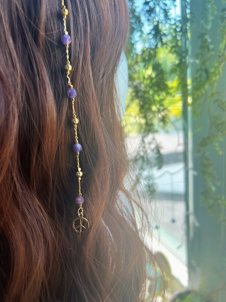 Spring Fairy Hippie Hair Beads | Create Your Own Crystal Hair Jewelry ...