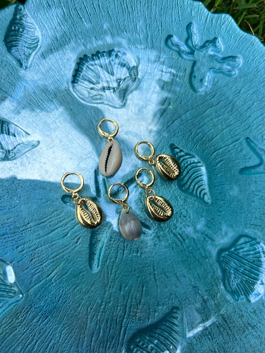 Cowrie Seashell Hair Charms Crystal Hair Jewelry Mermaid Aesthetic Hair ...