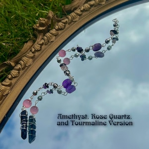 Ethereal Hippie Hair Bead | Custom Handmade Hair Clip | Crystal Hair ...