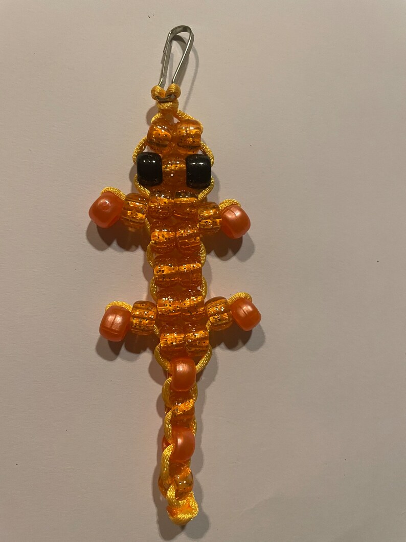 Small Glitter Gecko Keychain - Etsy