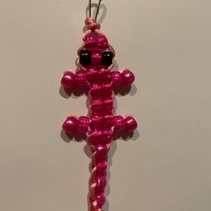 Small Glitter Gecko Keychain - Etsy