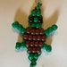 Beaded Turtle Keychain - Etsy