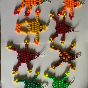 Beaded Froggie Keychain - Etsy