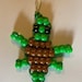 Beaded Turtle Keychain - Etsy