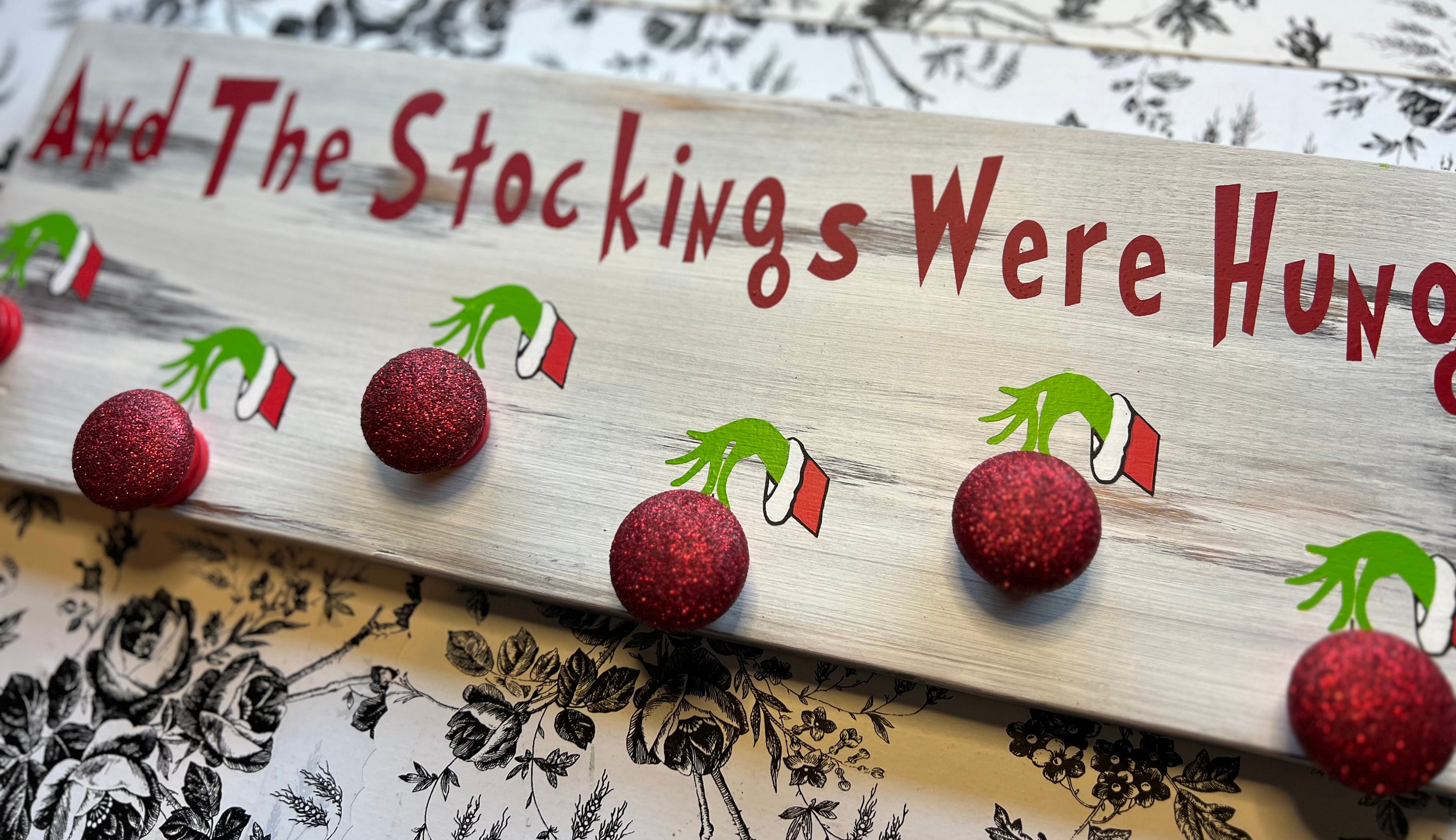 And the Stockings Were Hung | Christmas Stocking Holder | Family ...