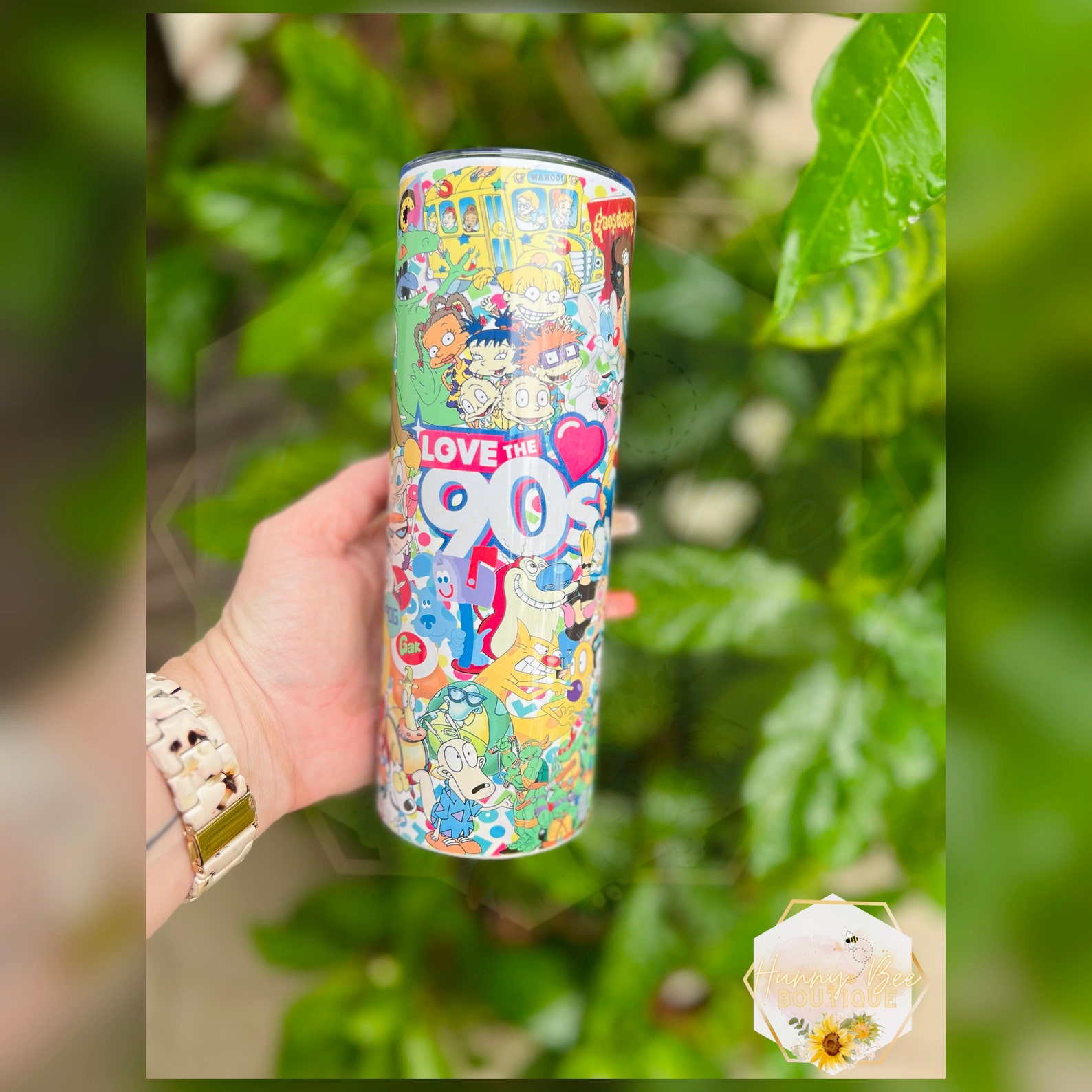 Cartoon Throwback Tumbler | 90s Inspired Throwback Cartoons 20oz ...