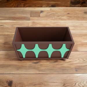 Mid Century Modern Credenza Planter Succulent Cactus Plants MCM Midmod ...