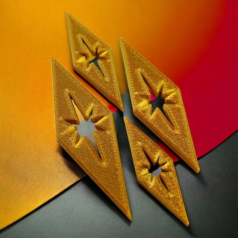 Mid Century Modern Vintage Style Diamonds Starburst Fridge Magnets Art ...