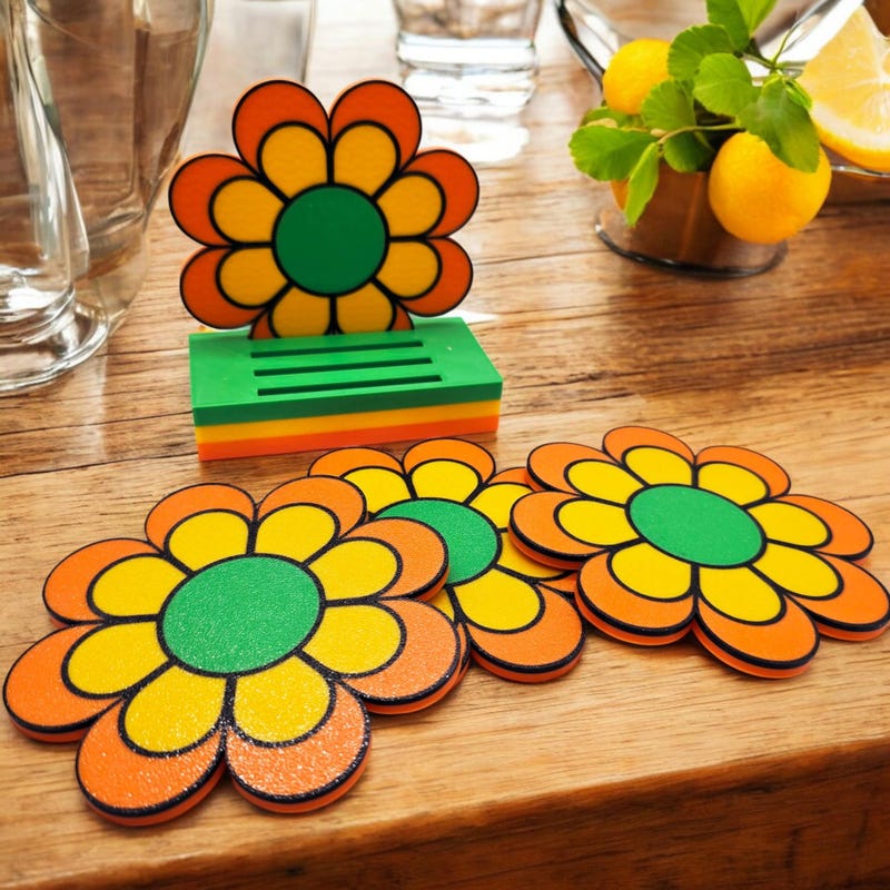 70s Flower Power - Etsy