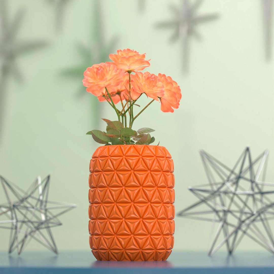 The Vega Vase Space Age Flowers Plant Holder Retro Style Futuristic ...
