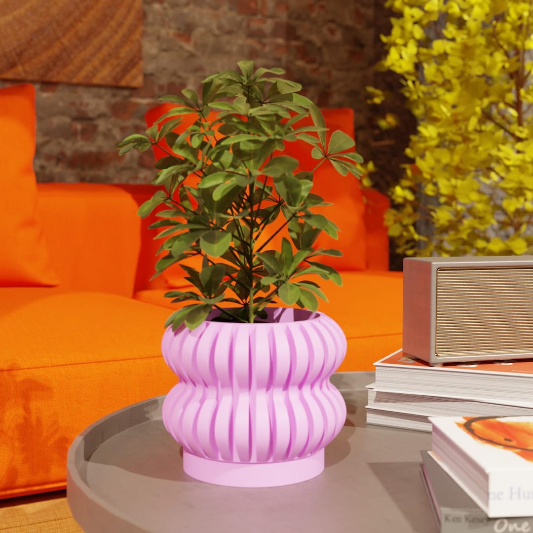 The Desi Space Age Retro Fusion Planter MCM Midmod Home Decor ...