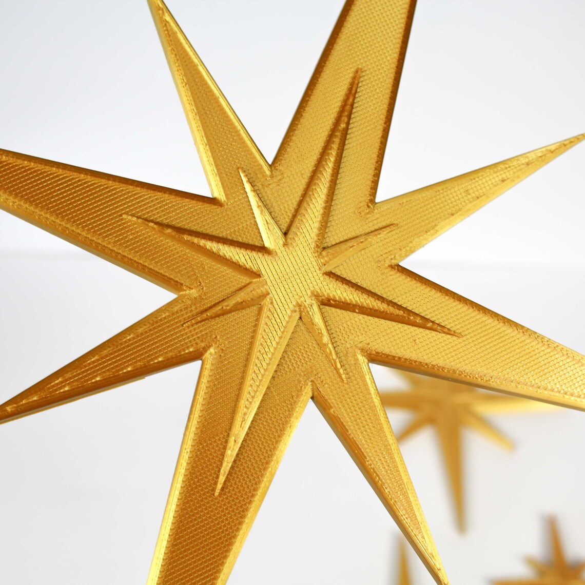Mid Century Modern Vintage Style Starbursts 3D Printed - Etsy