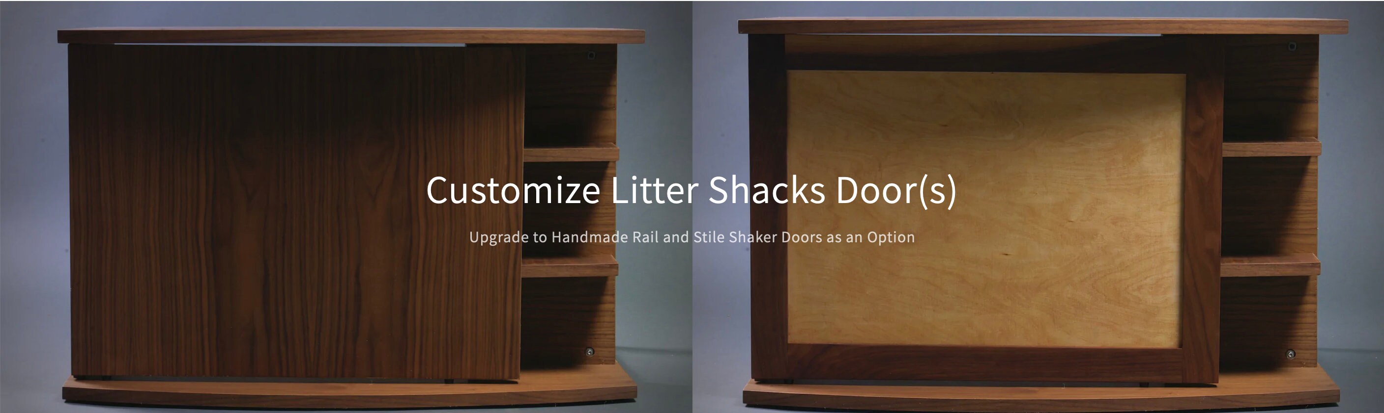 Narrow Large Cat Litter Box Cabinet Litter Shack - Etsy