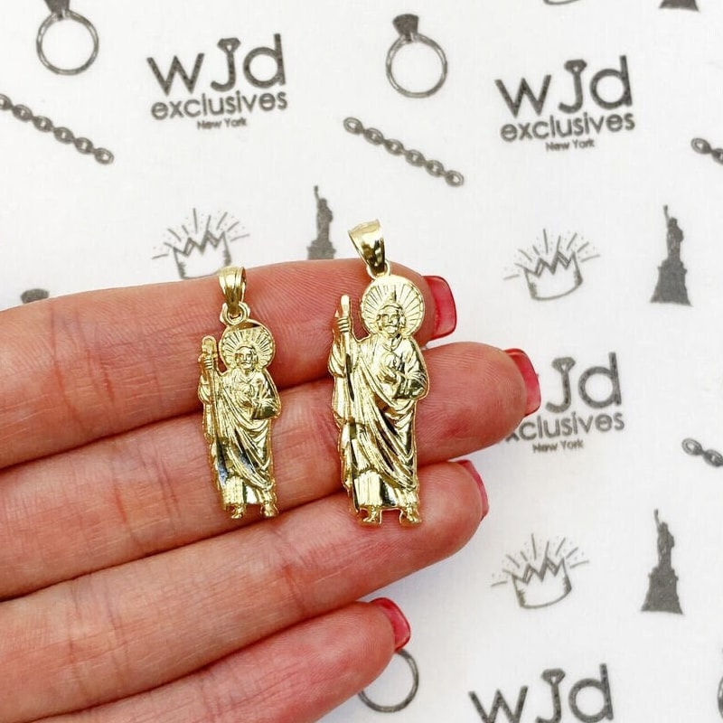 San Judas Silver Jewelry - Etsy