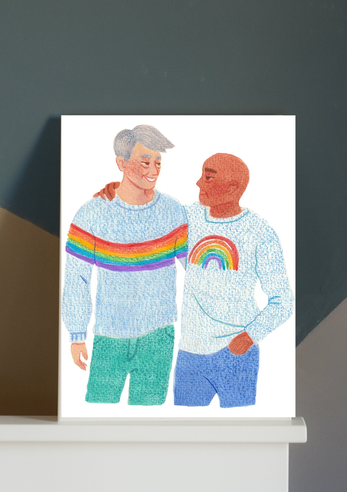 Gay LGBTQ Digital Download Printable Poster Print Art - Etsy