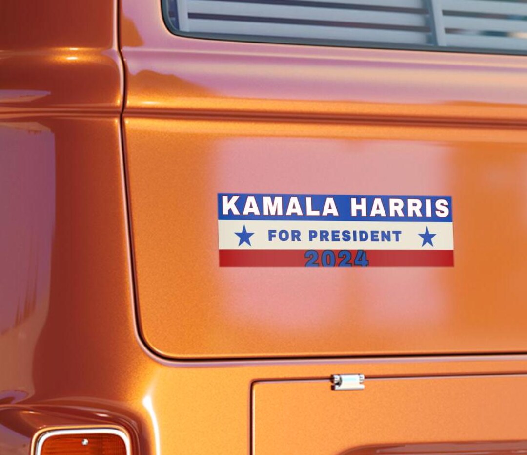 Bumper Sticker: Kamala Harris for President 2024 Presidential Election ...