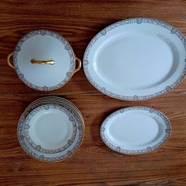 Antique China Plates - Etsy