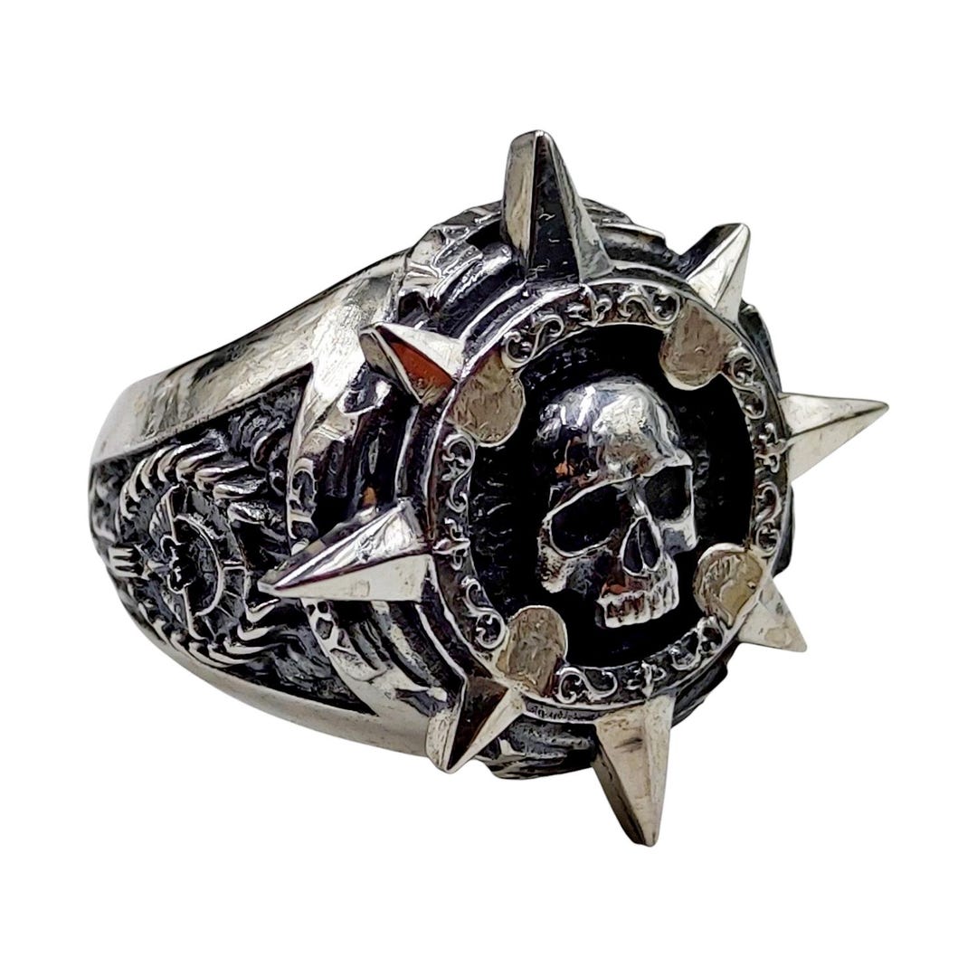 Men's Massive Ring Rogue Trader, Code RT, Completely 925 Sterling ...