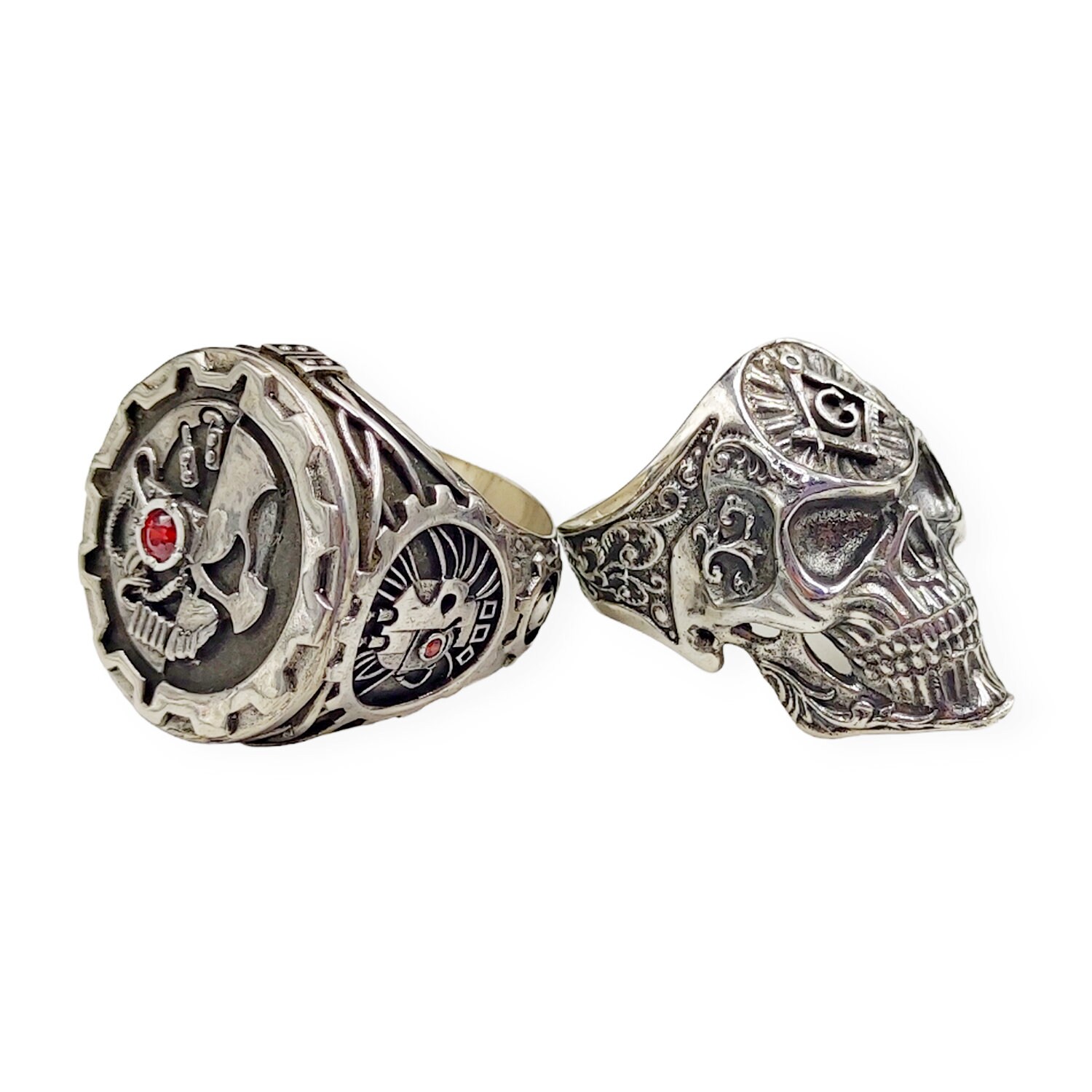 Men's Ring Adeptus Mechanicus, WH40K, 701140YM, Completely 925 Sterling ...