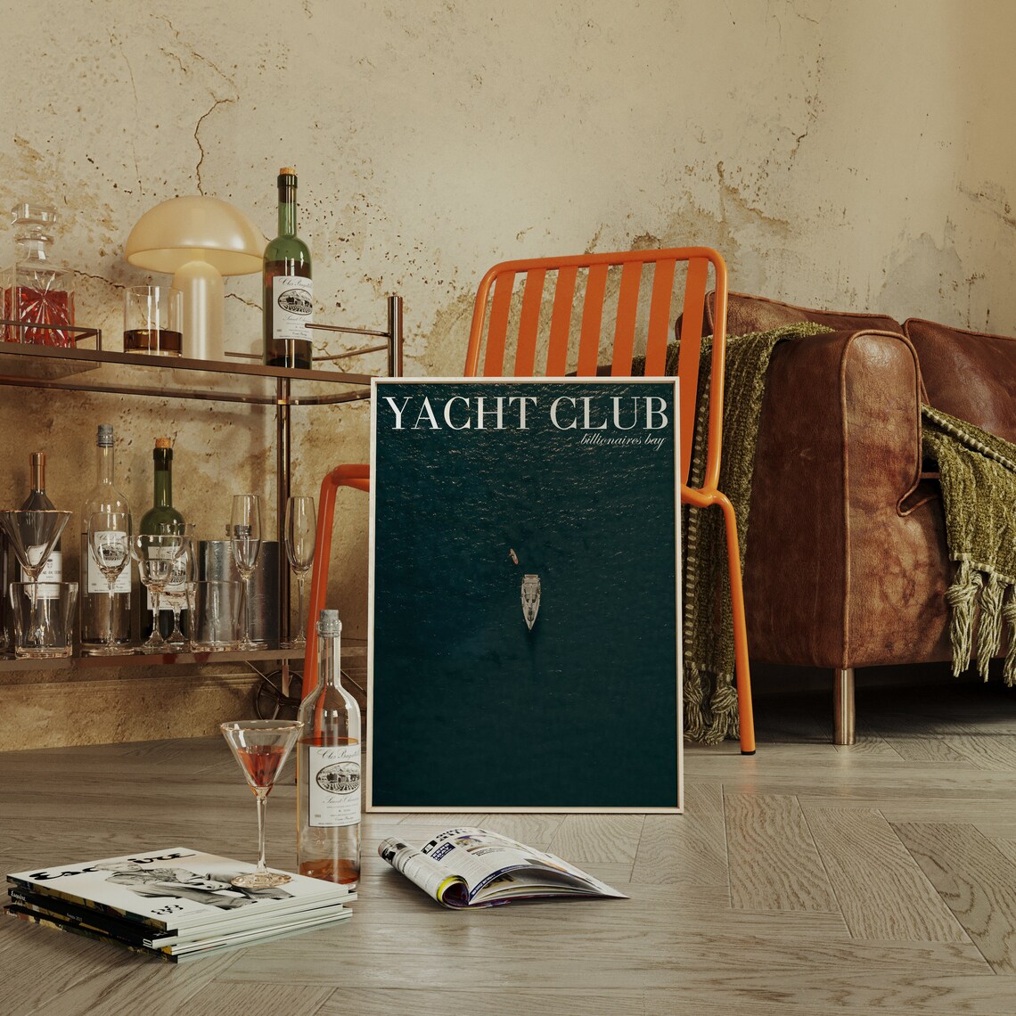 Yacht Club Poster | Yacht Poster | Luxury Poster | Boating Poster ...