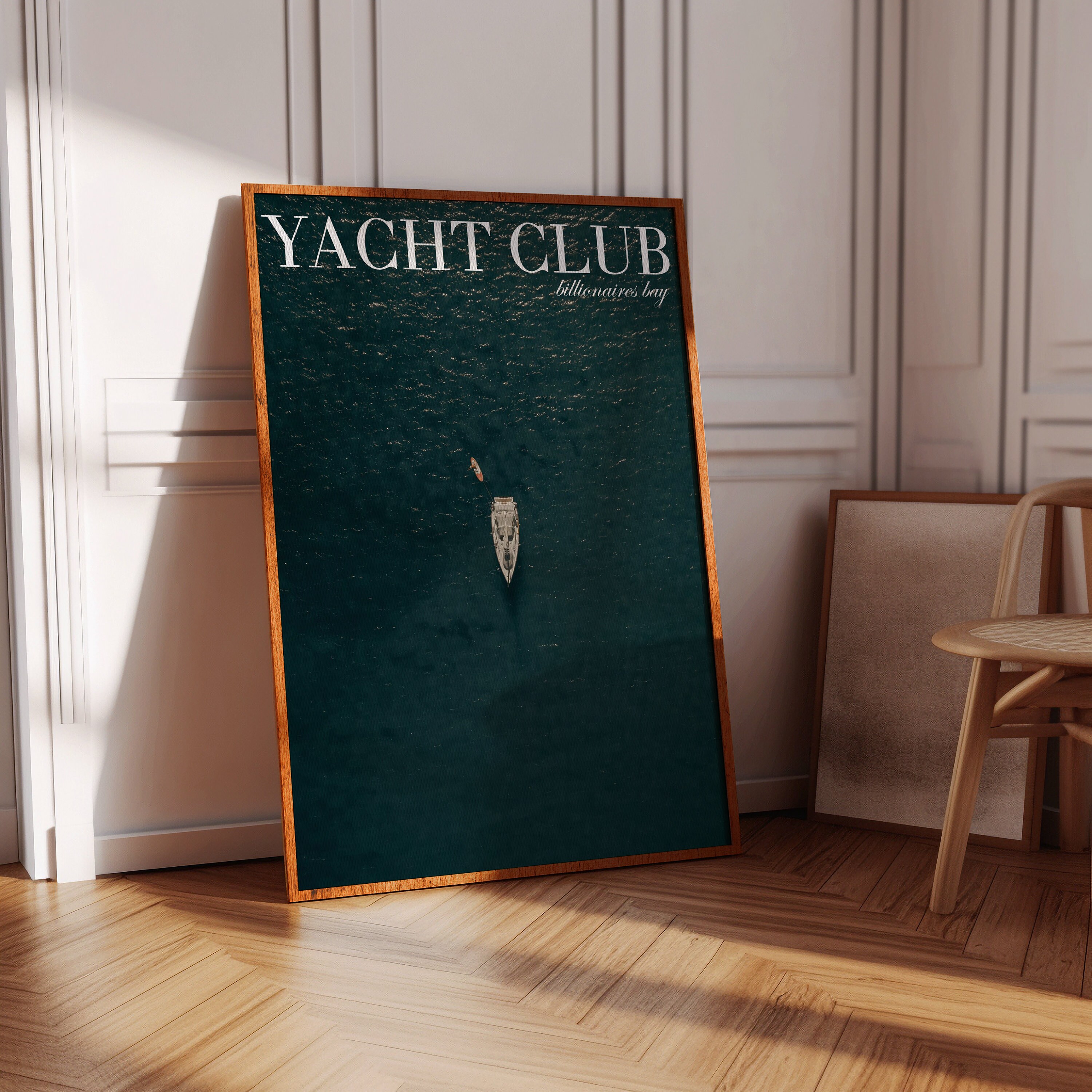 Yacht Club Poster | Yacht Poster | Luxury Poster | Boating Poster ...
