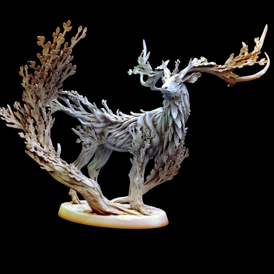 Thicket Stag Dungeons and Dragons Tabletop RPG 3D - Etsy