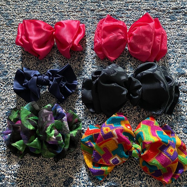 80s Hair Bows - Etsy