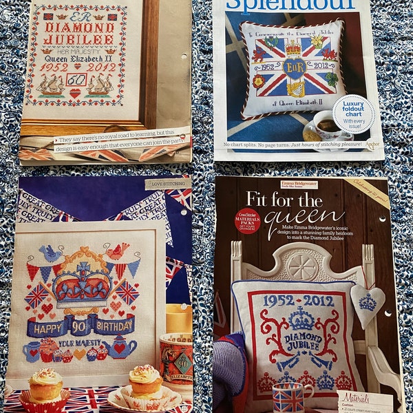Queen Elizabeth Cross Stitch Patterns - Etsy