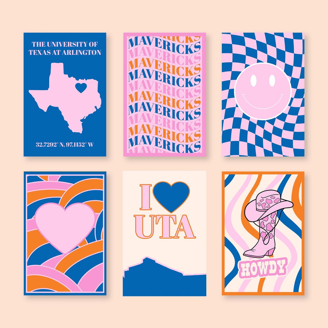 University of Texas at Arlington Digital Posters | UTA Wall Art ...