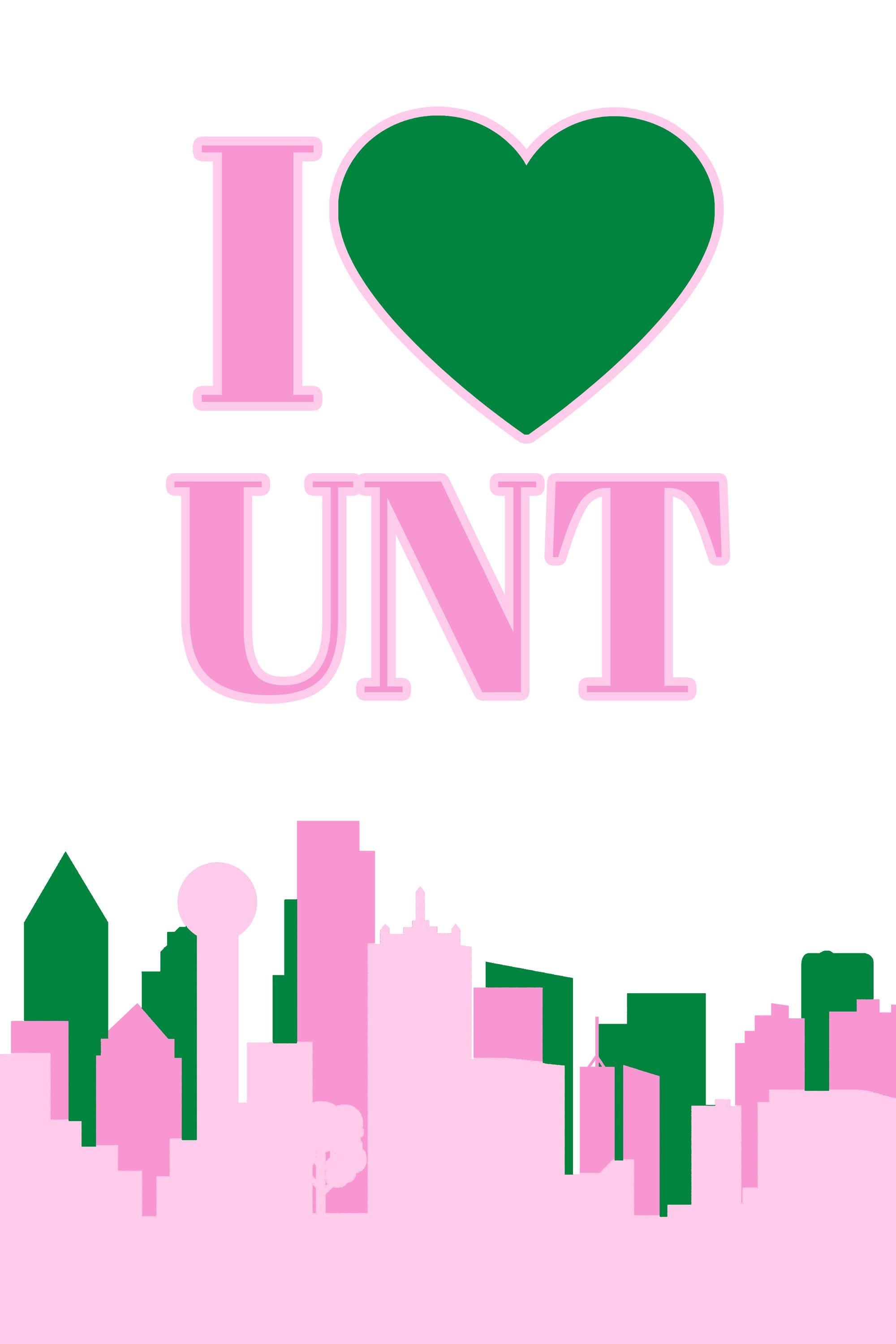 University of North Texas Digital Posters | UNT Wall Art | College Wall ...