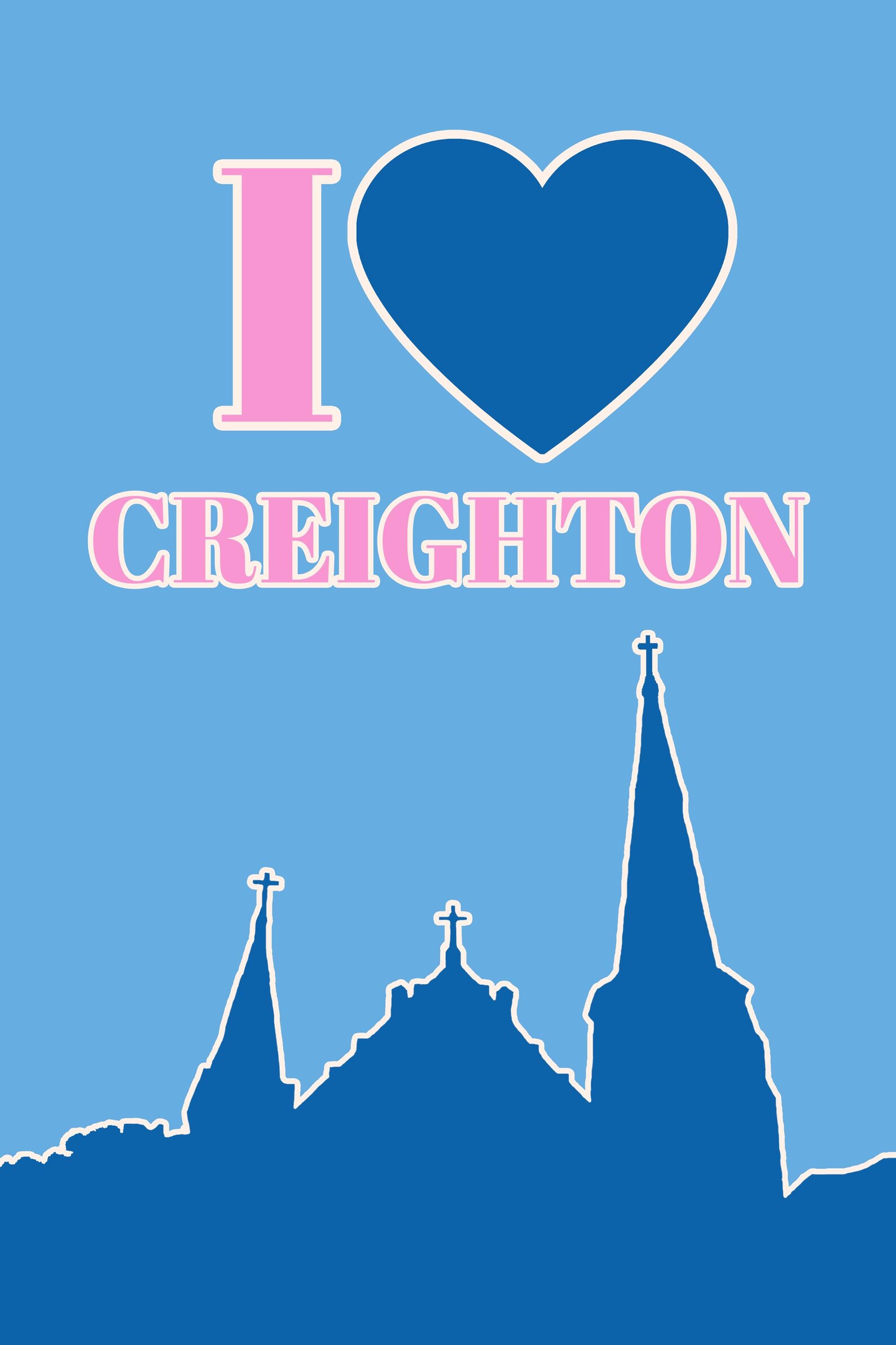 Creighton University Digital Posters | Creighton Wall Art | College ...