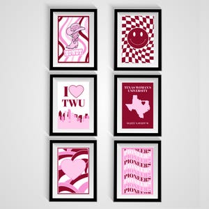Texas Woman's University Digital Posters | TWU Wall Art | College Wall ...