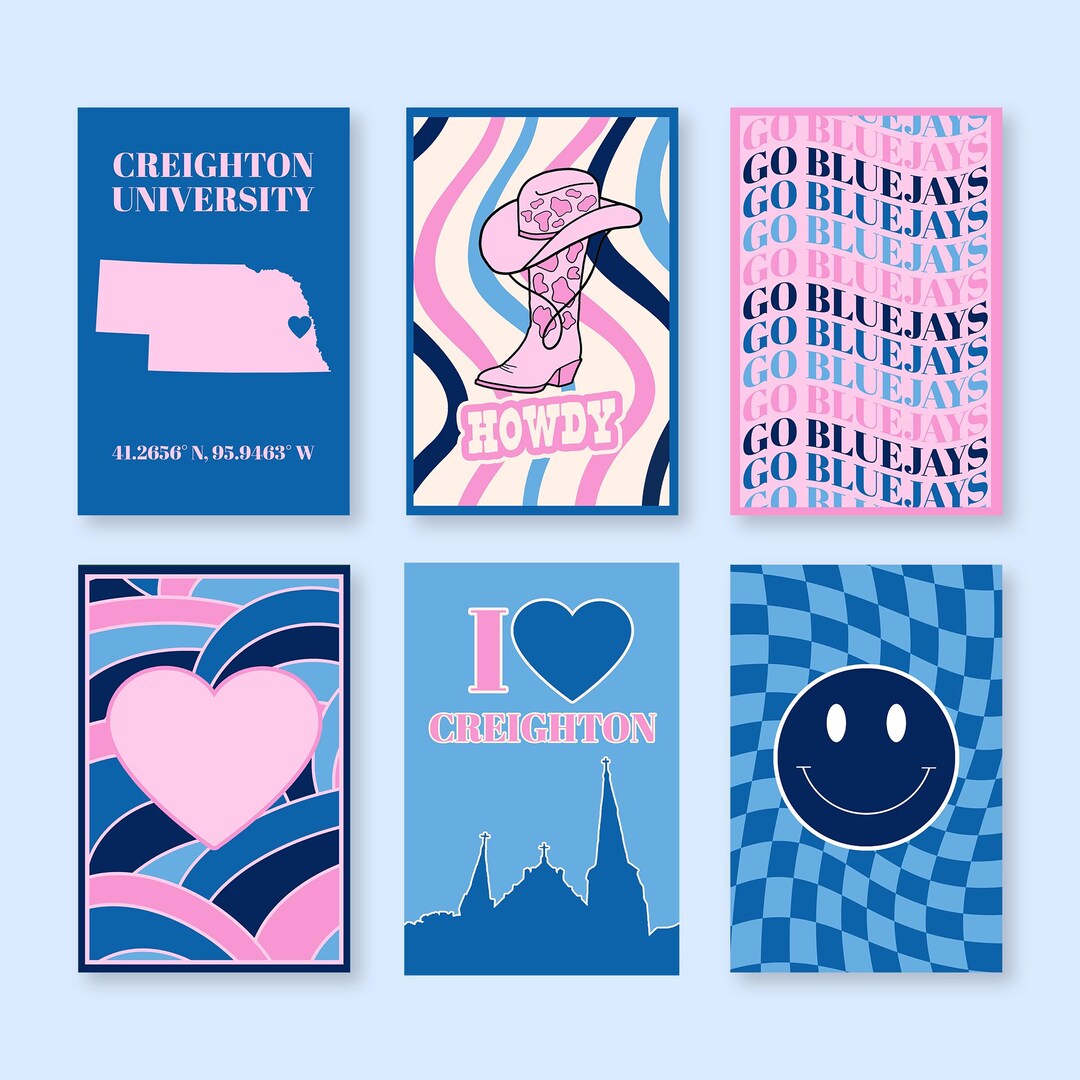 Creighton University Digital Posters | Creighton Wall Art | College ...