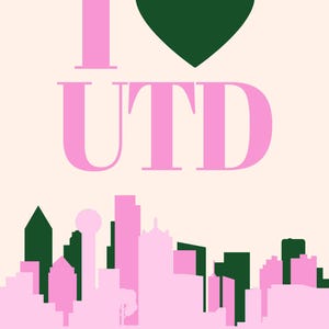 University of Texas at Dallas Digital Posters | UTD Wall Art | College ...