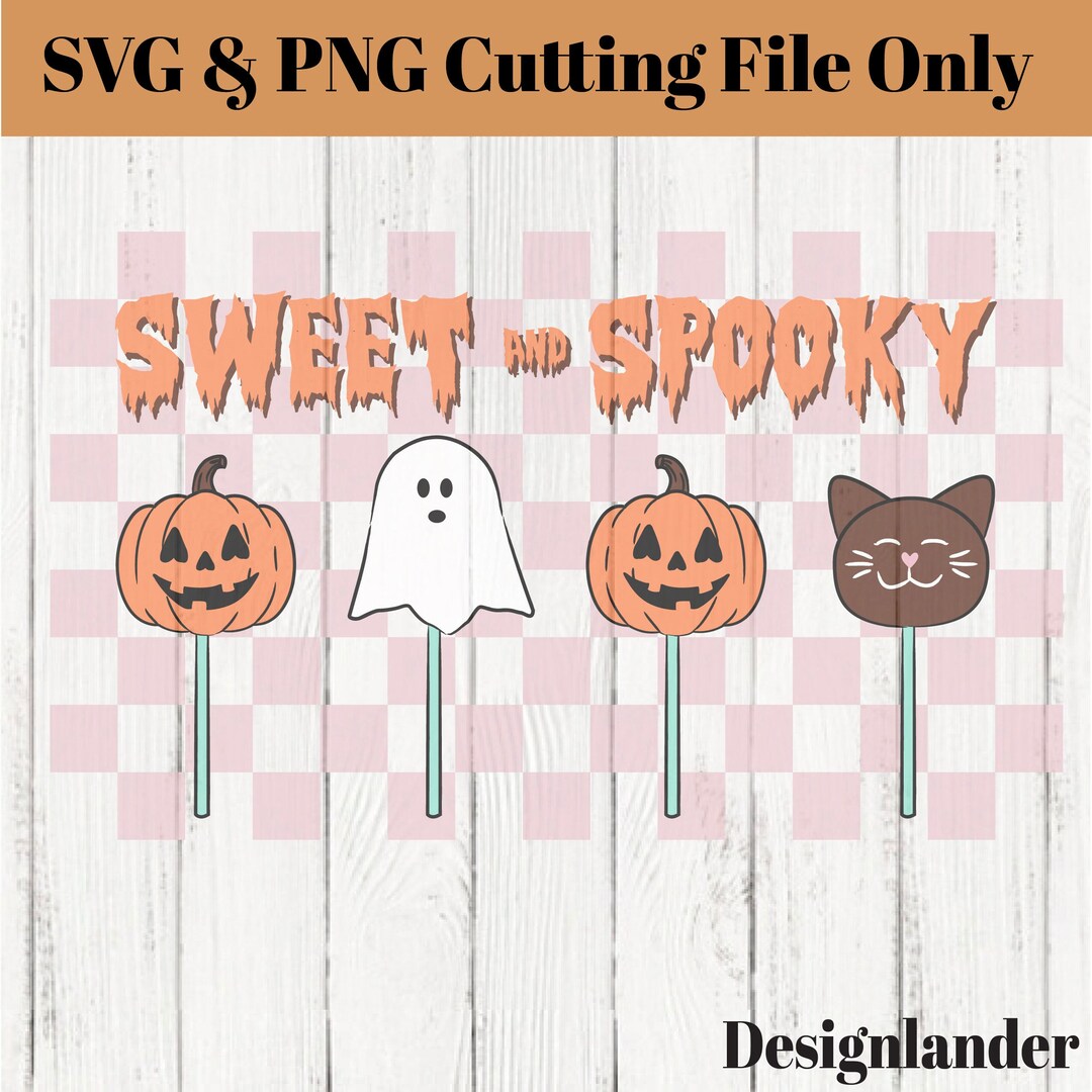 Sweet and Spooky SVG & PNG - Etsy