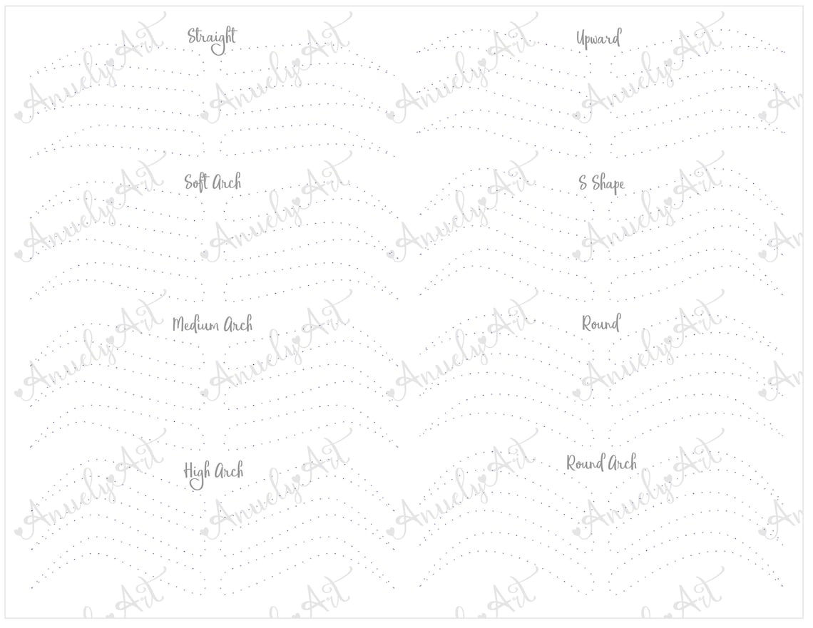 Eyebrows PNG + EPS , Beauty, Eyebrow Clipart, Microblading Pattern ...