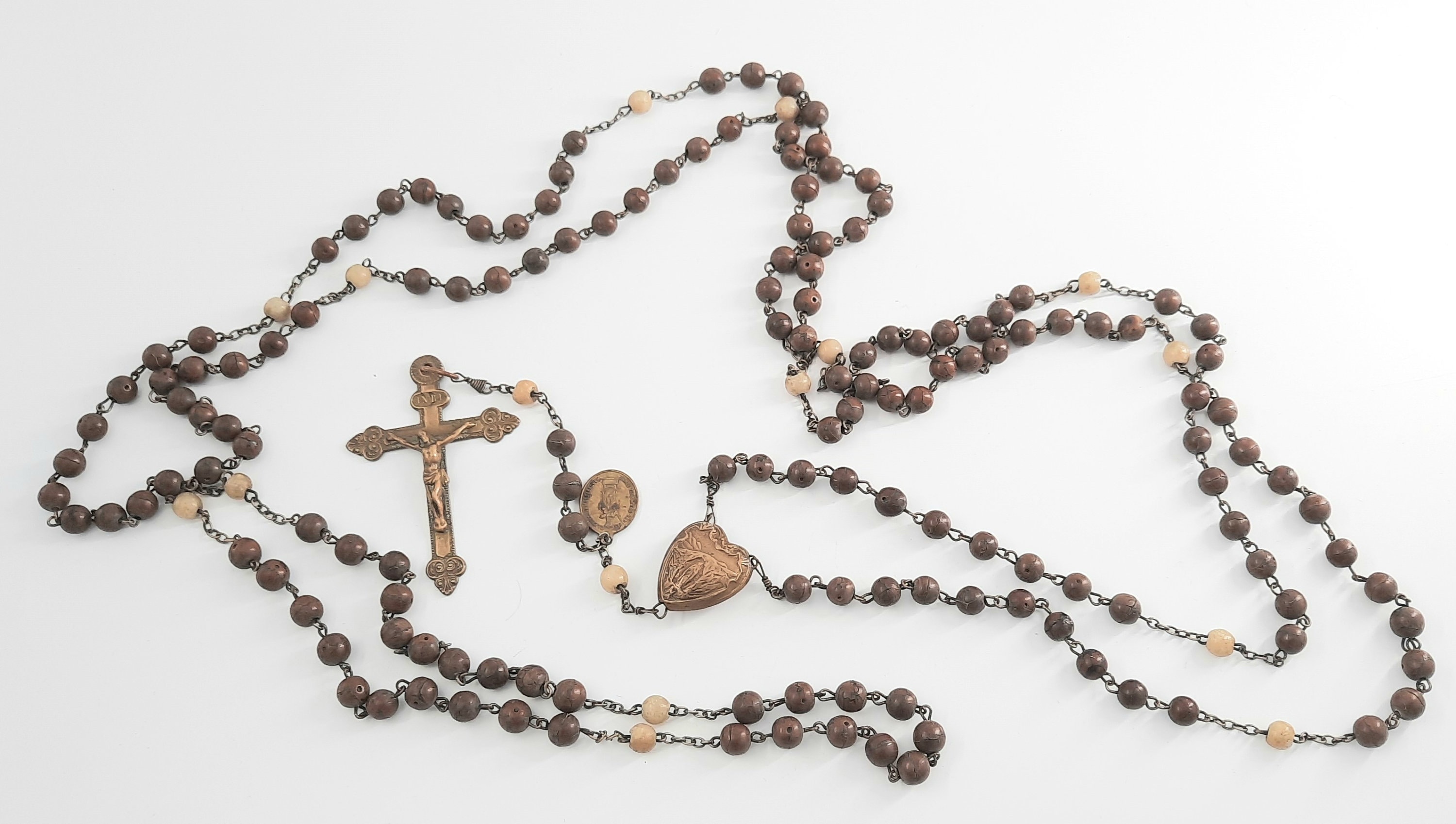 Big Antique French Nuns Habit Rosary 15 Decades - Etsy