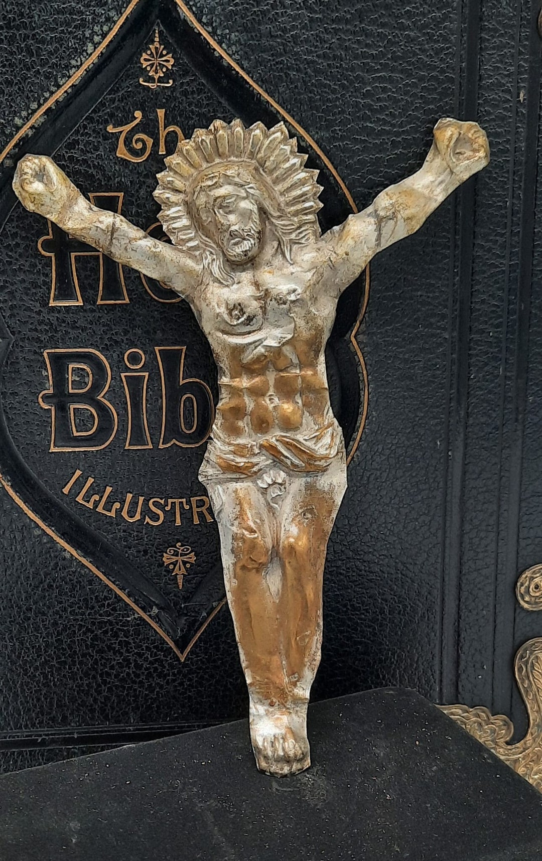 Ex Voto Jezus Christ Corpus Einde 19e Eeuw Silver-plated - Etsy Australia