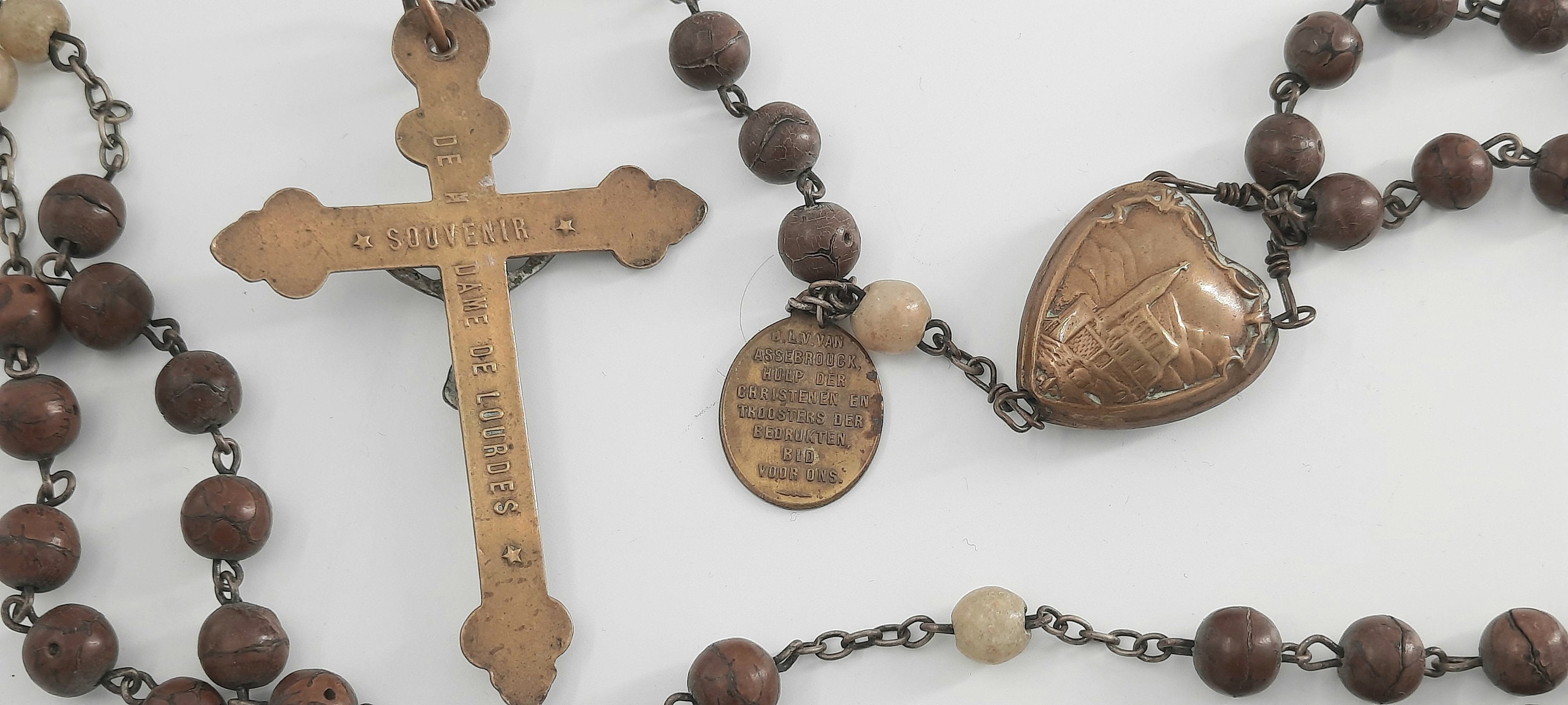 Antique French Nuns Habit Rosary 15 Decades - Etsy