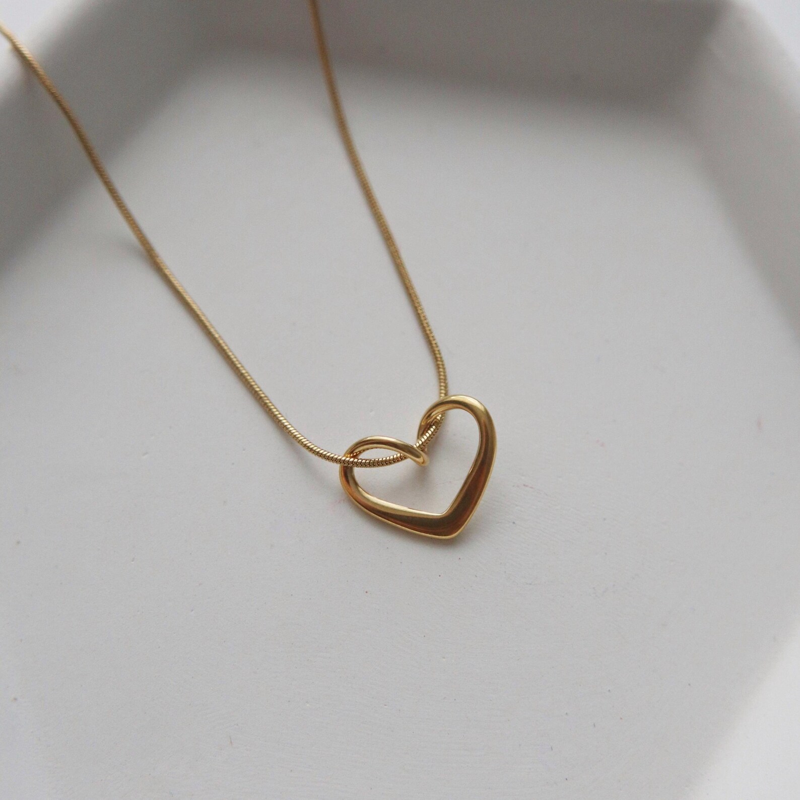Heart Necklace - Etsy