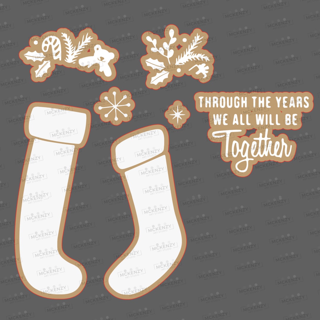 Through the Years November Club SVG and PNG File DIY, Glowforge, Laser ...