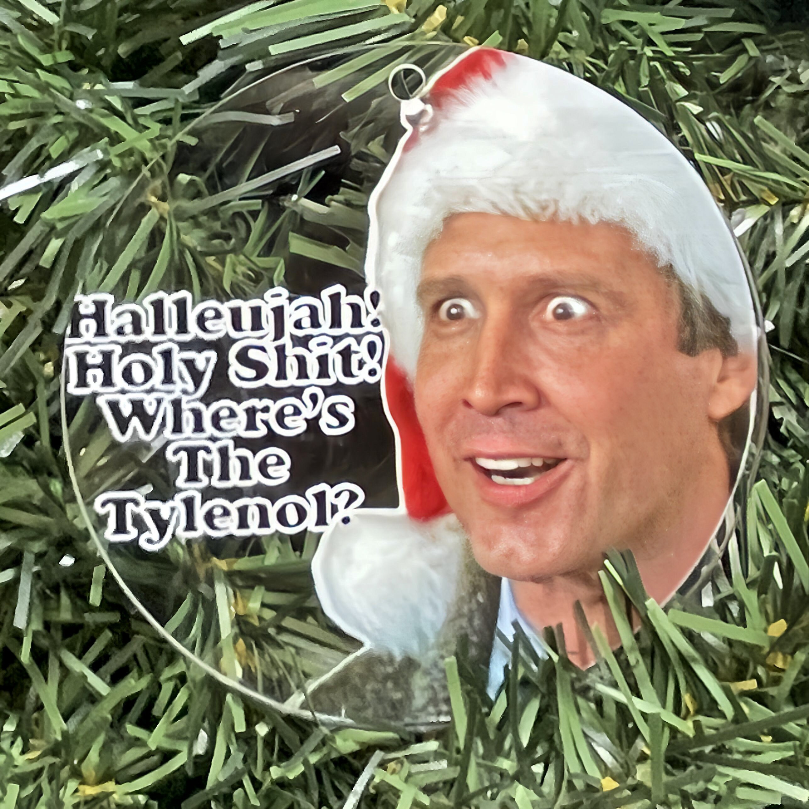 National Lampoon's Christmas Vacation Ornaments, Uncle Lewis, Aunt ...