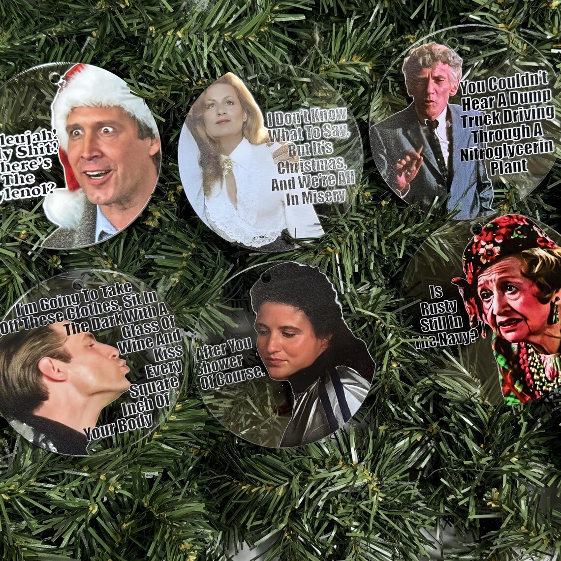 National Lampoon's Christmas Vacation Ornaments Bundle #2, Uncle Lewis ...