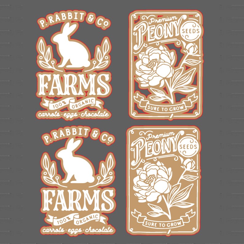 Rabbit and Co Sure to Grow SVG & PNG Chalk File DIY - Etsy