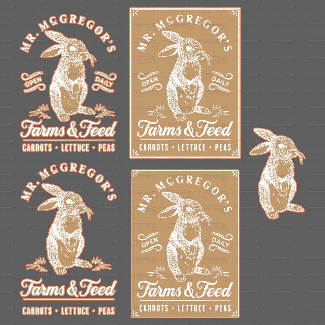 Farm & Feed SVG, PNG, and PDF Chalk File I Glowforge I Cricut I ...